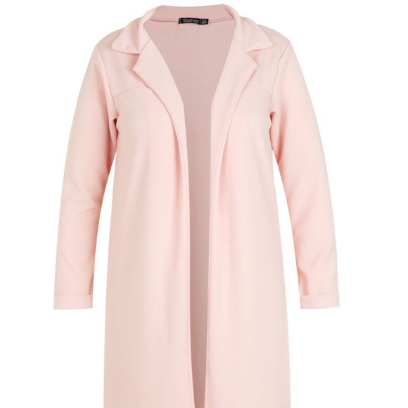 Boohoo | Sweaters | Boohoo Plus Crepe Longline Duster | Poshmark